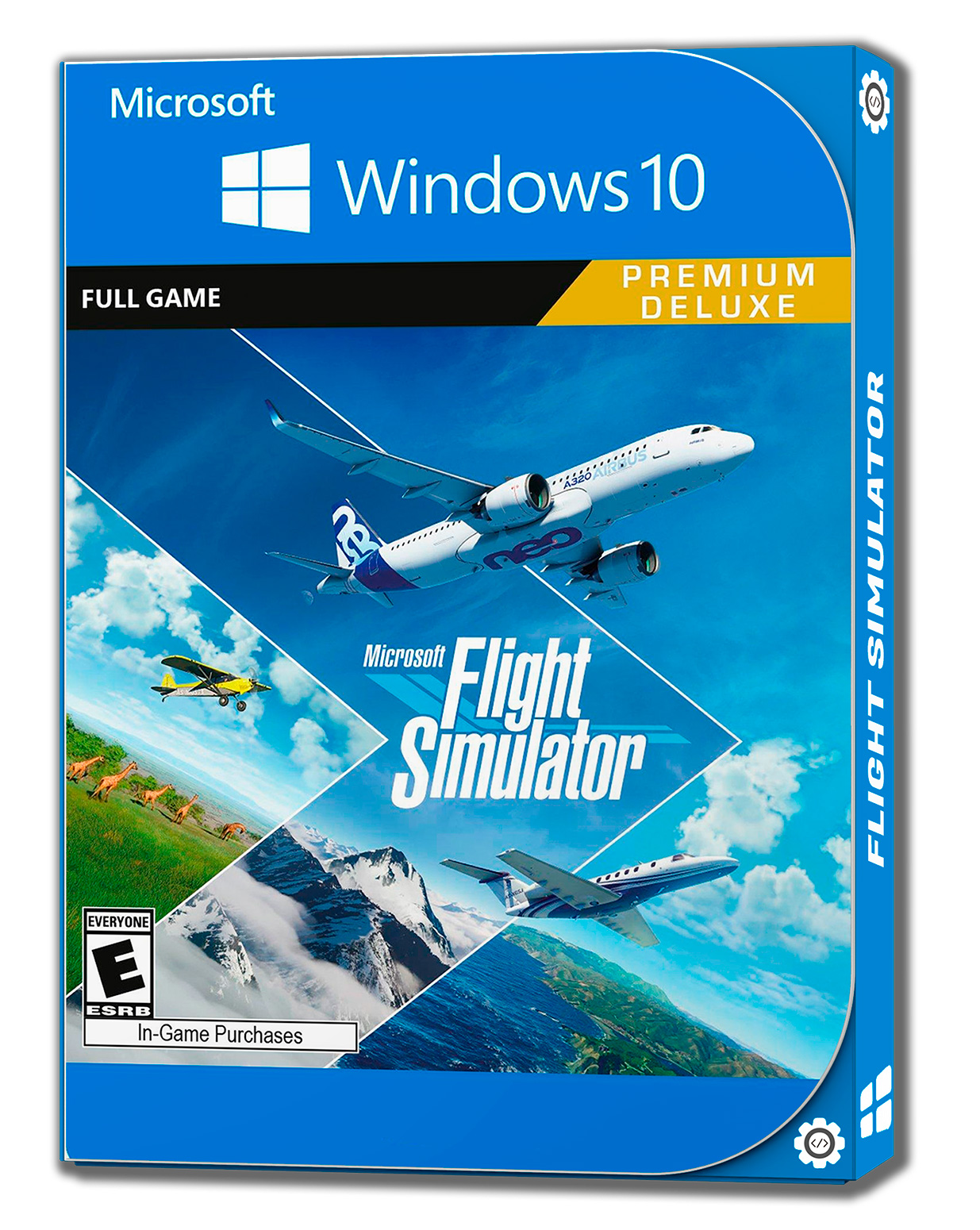 72981243 - Microsoft Flight Simulator Premiun Deluxe Aniversario 40 ...